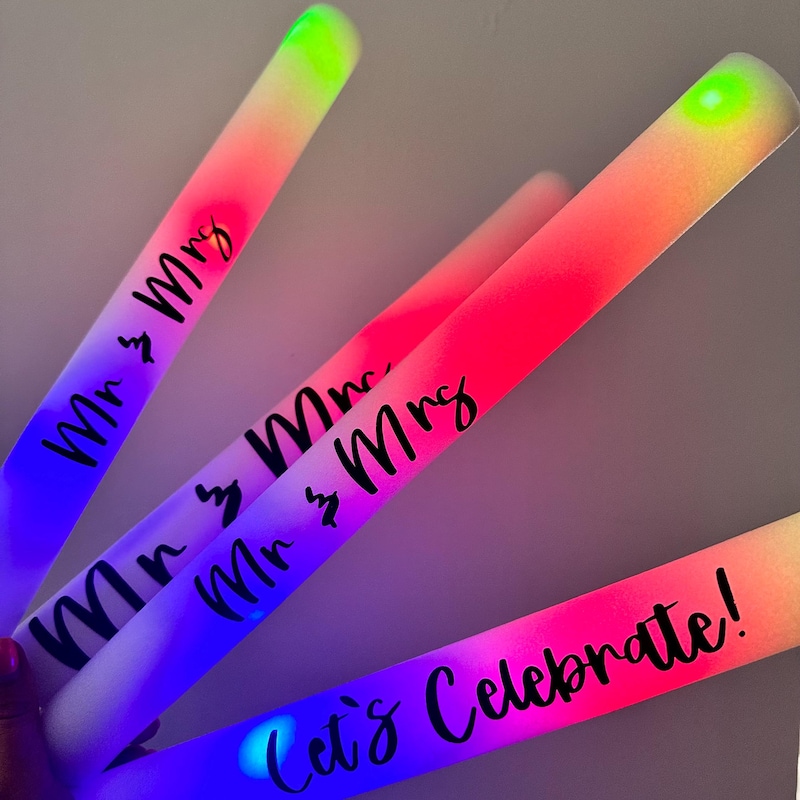 Wedding Glow Sticks - Etsy