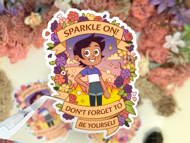 The Owl House Luz Vinyl Sticker - Etsy