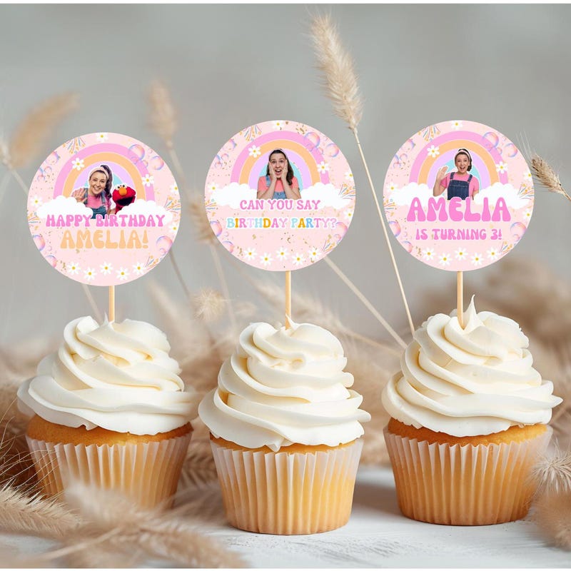 Elmo Image Cupcake Topper - Etsy