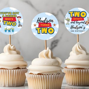 Toy Story Invitation Party Bundle Package, 2nd Birthday Boy, Toy Story ...