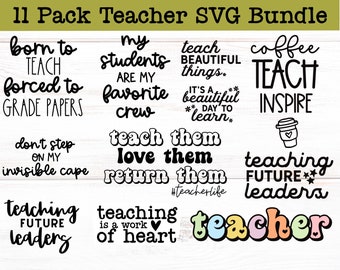 Teacher Life Svg, Teacher Png Svg, Teacher Svg for Cricut, Svg Files ...