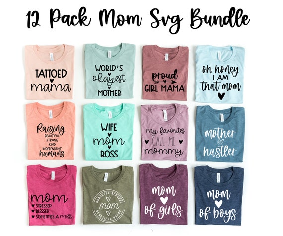 Mom Svg Bundle Vol. 2 Mama Svg Bundle Mom Svg Bundle for | Etsy