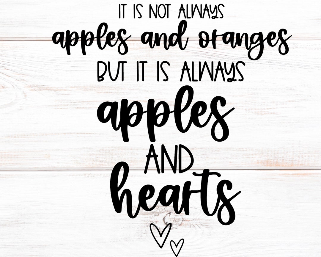 Apples and Heart Svg, Cute Teacher Svg Files for Cricut, Teacher Life ...