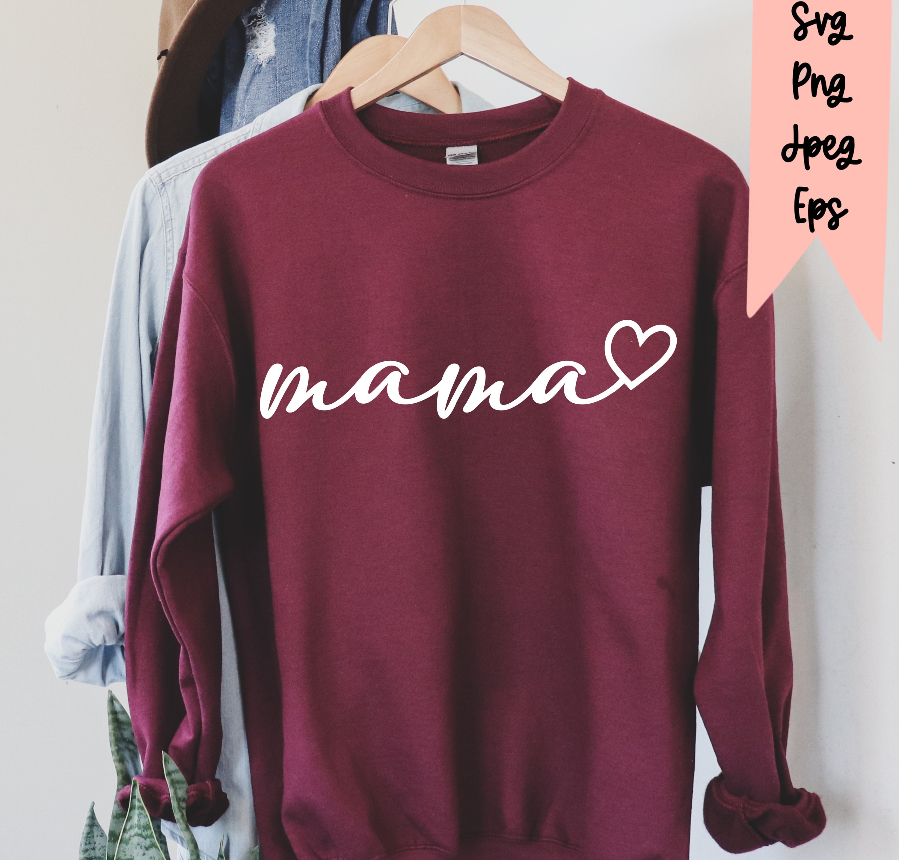 Mama Svg File for Cricut, Mama Heart Svg, Mama SVG, Svg Files for ...