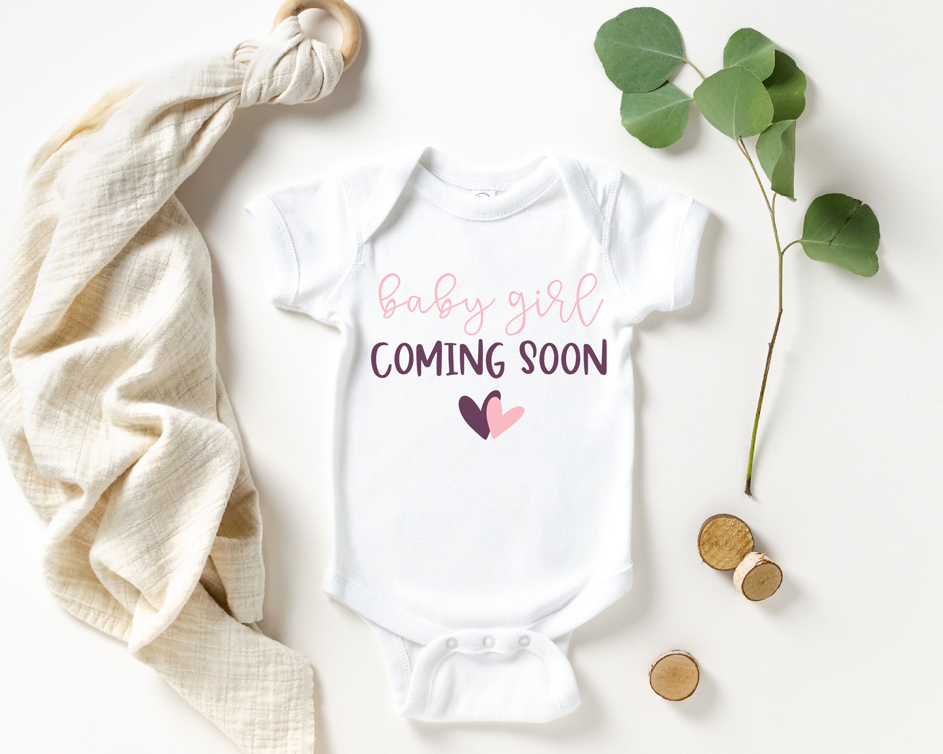 Baby-Mädchen kommen bald Svg Baby-Mädchen-Svg Neugeborene - Etsy