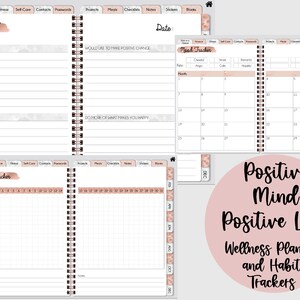 2021 Rose Gold Digital Planner, 2021 Digital Planner for Tablets, 2021 ...