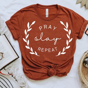 Pray Slay Repeat Wreath SVG, Scripture Svg, Jesus Love SVG, Bible Verse ...