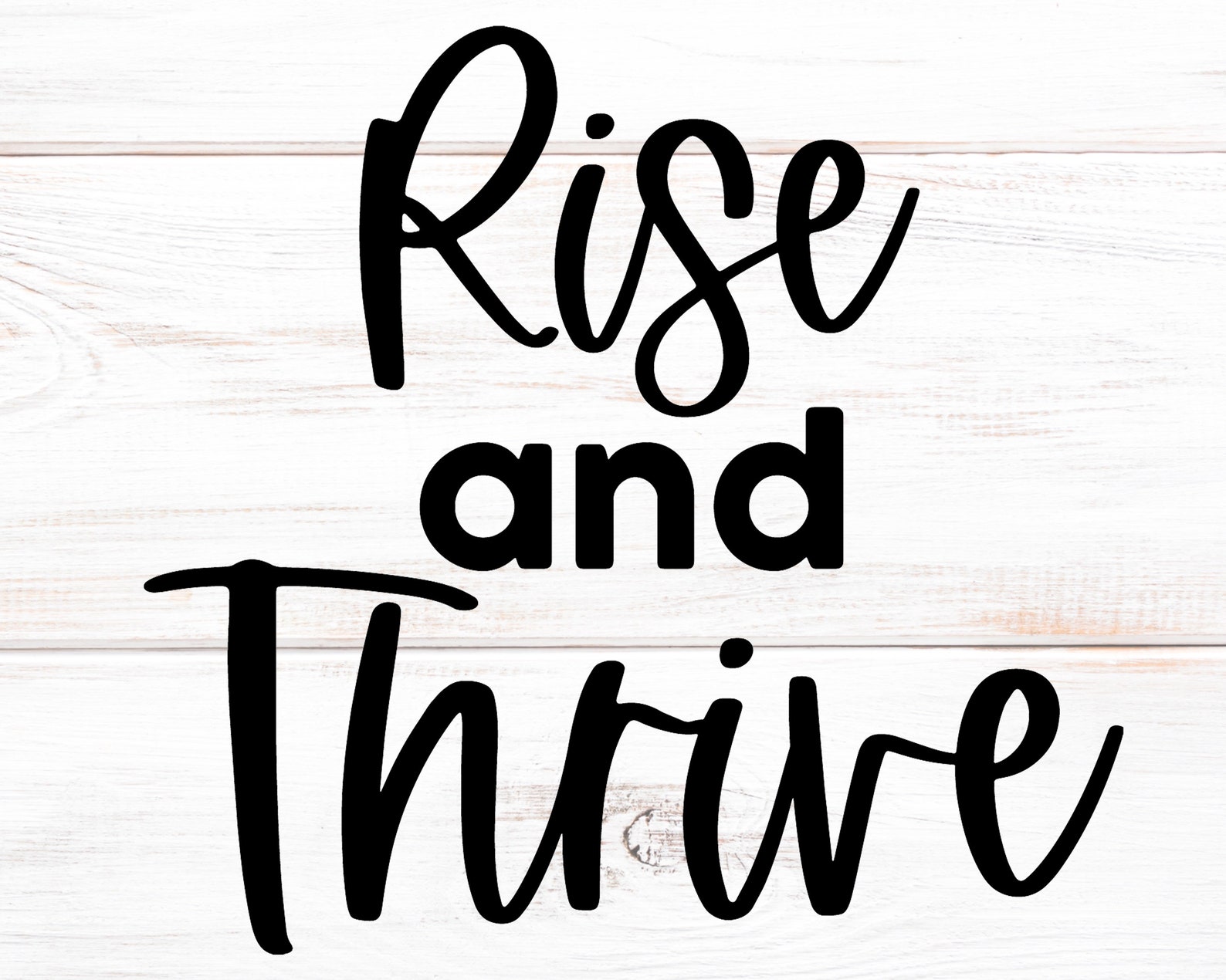 Rise and Thrive Svg Coffee Mug Svg Png Cute Quote Svg Cut - Etsy UK