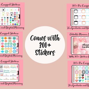 Leopard Print Digital Planner With Custom Index, Goodnotes Planner ...