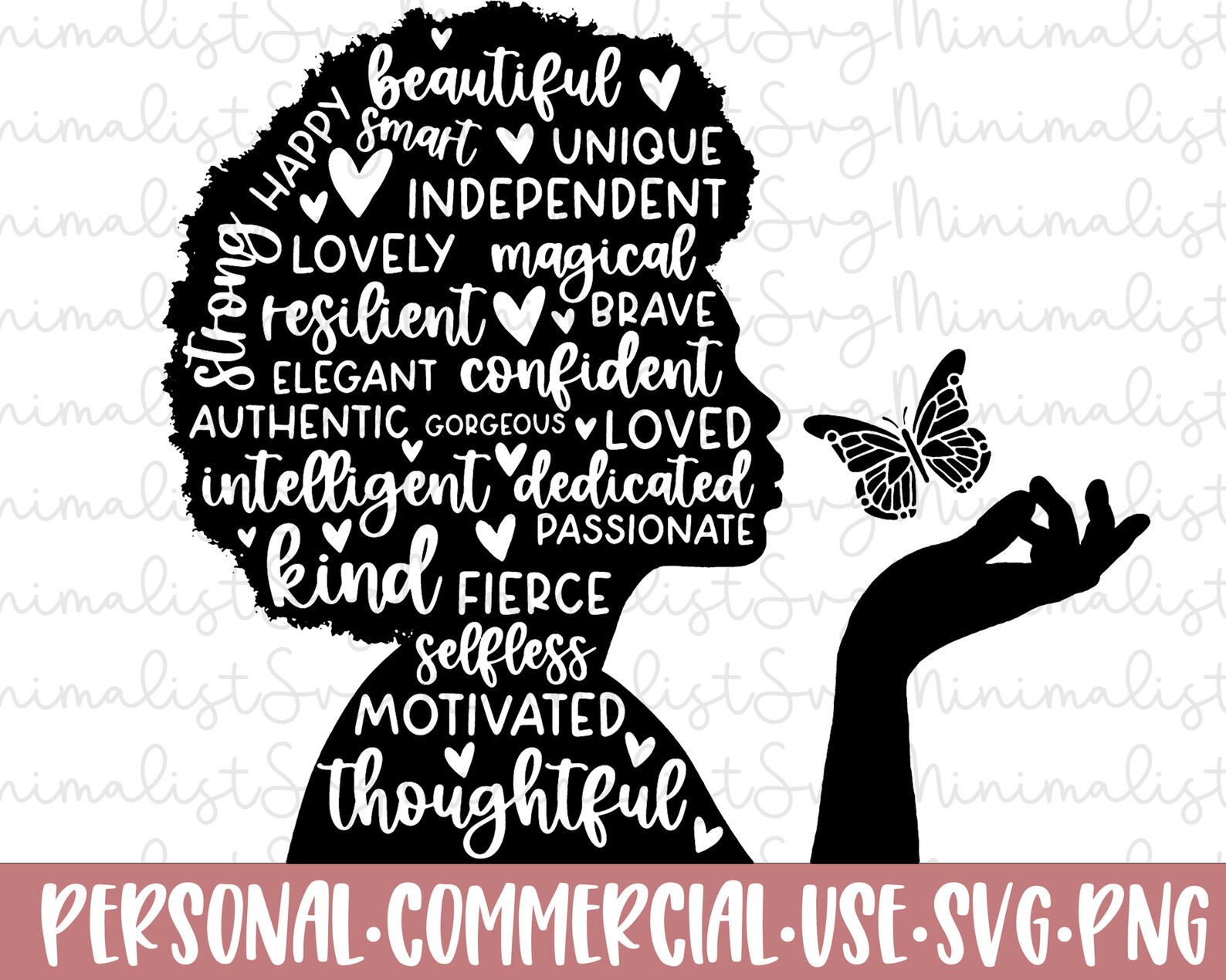 Black Girl Definition SVG, Black Woman SVG, Black Lives Matter, Afro ...