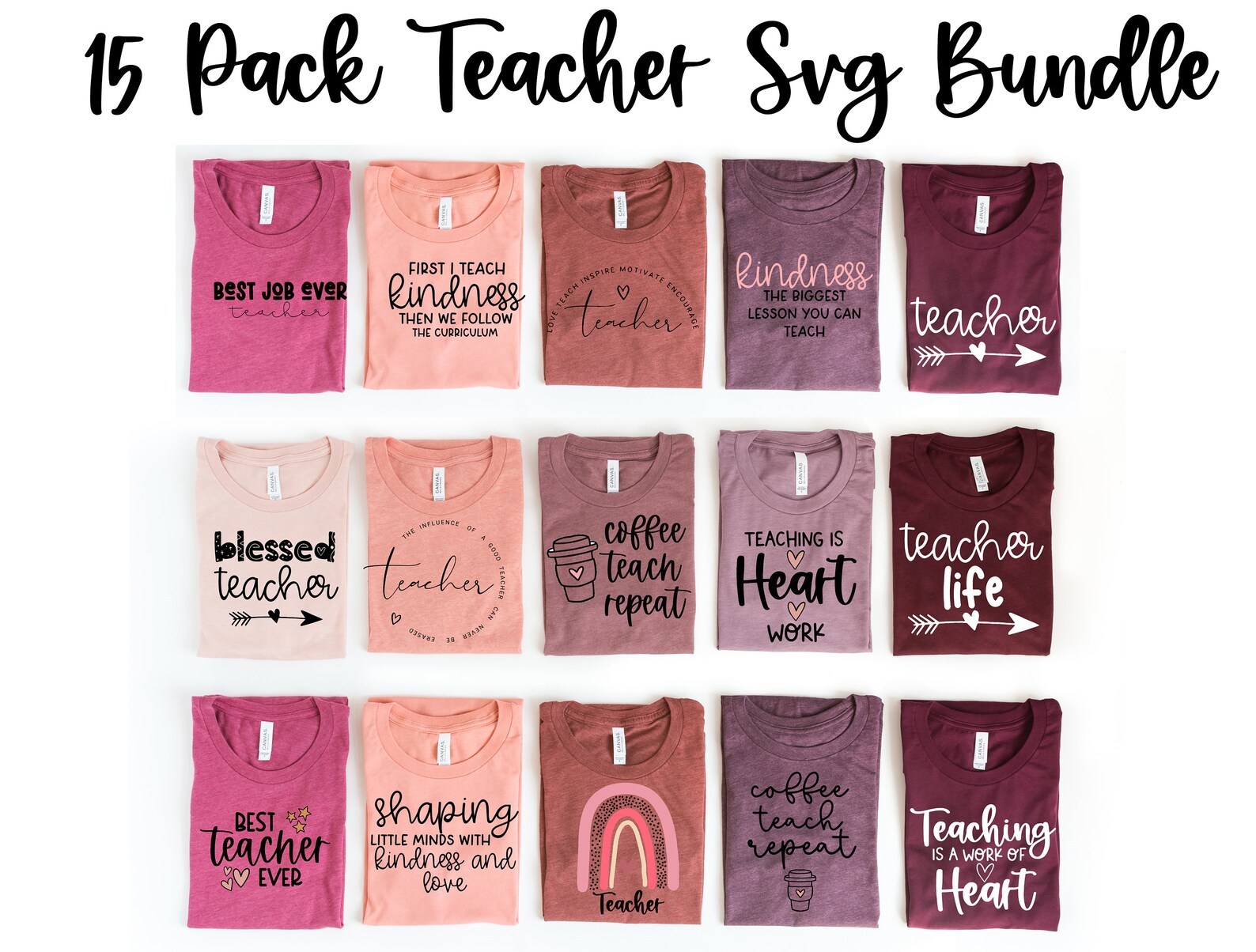 Teacher Svg Bundle, Teacher Png Svg, Teacher Svg for Cricut, Svg Files ...