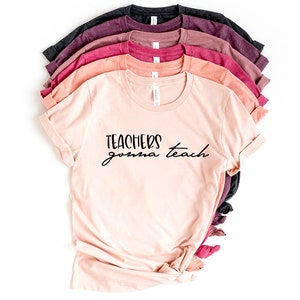 Teacher Gonna Teach Svg, Cute Teacher Svg Files for Cricut, Teacher ...