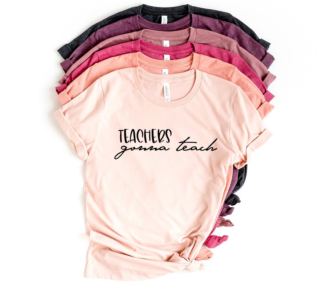 Teacher Gonna Teach Svg Cute Teacher Svg Files for Cricut | Etsy