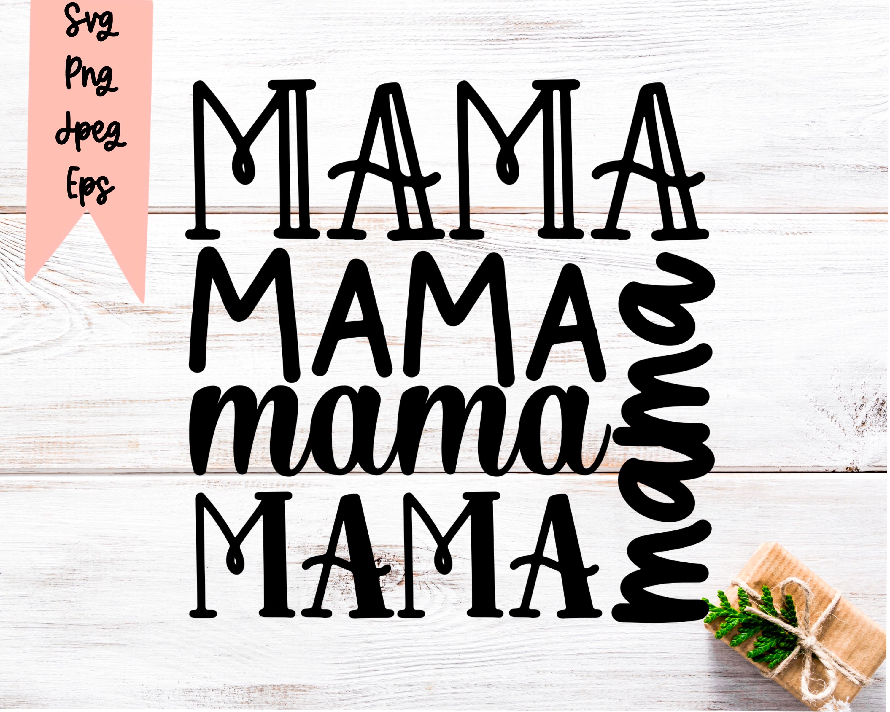 Mama Svg File for Cricut Mama Wreath Svg Mama SVG Svg Files - Etsy