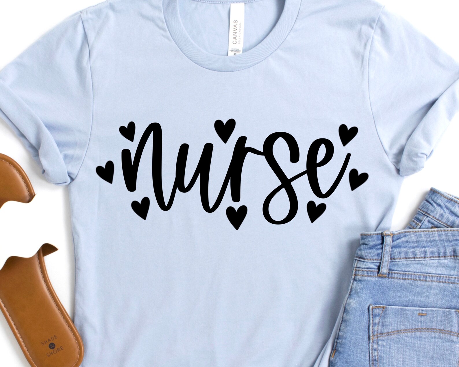 Nurse SVG Bundle, Cute Nurse Shirt Svg, Nurse Svg Files for Cricut ...