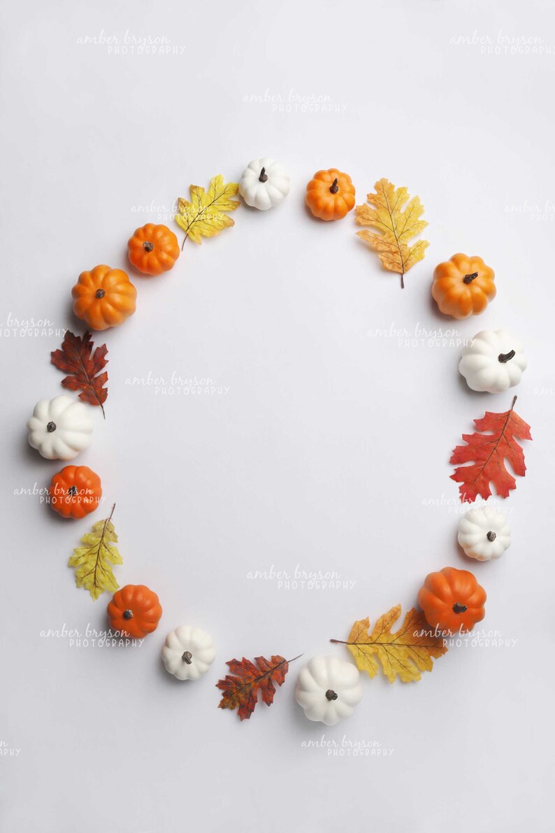 Fall Newborn Digital Backdrop, Fall Baby Background, Fall Newborn Photo ...