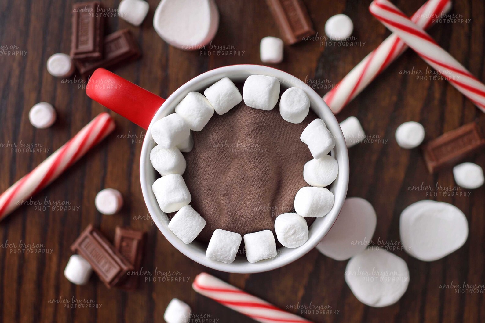 Newborn Christmas Backdrop Bundle, Hot Cocoa Backdrop, Newborn Photo ...