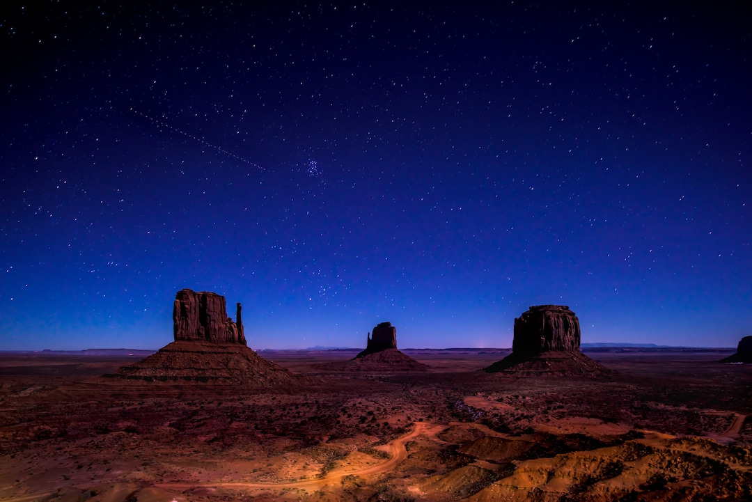 Monument Valley Night Sky - Etsy