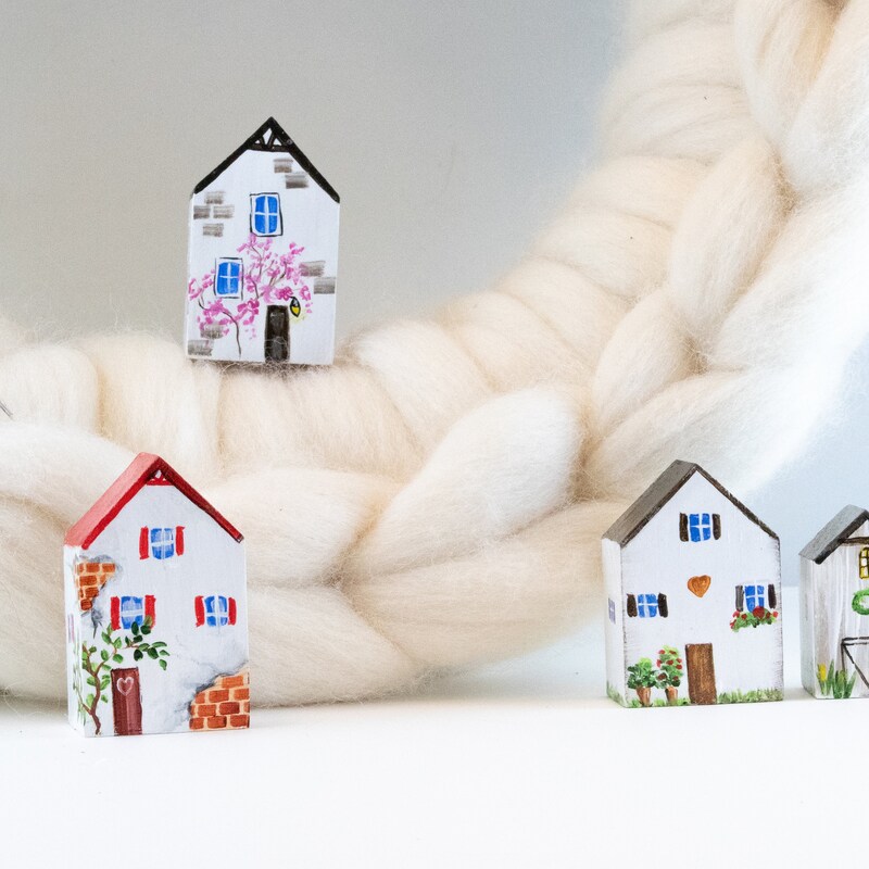 Miniature Wood House - Etsy