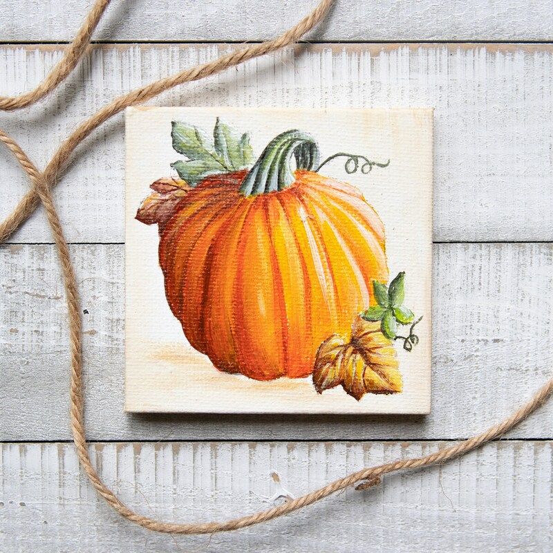 Mini Canvas Painting - Etsy