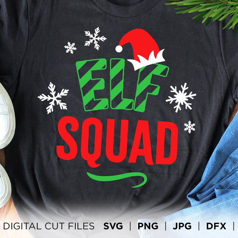 Elf Squad Svg - Etsy