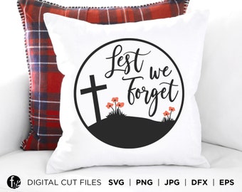 Lest We Forget Svg - Etsy UK