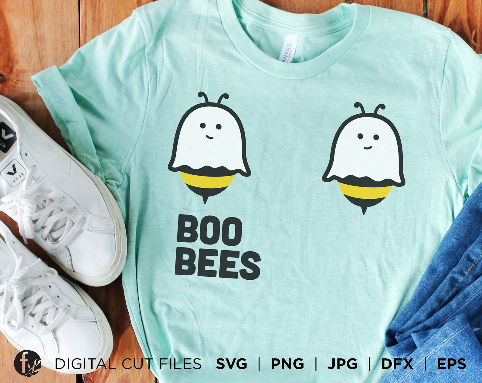 Boo Bees Shirt SVG Cut File / Cricut / Silhouette Cameo / - Etsy