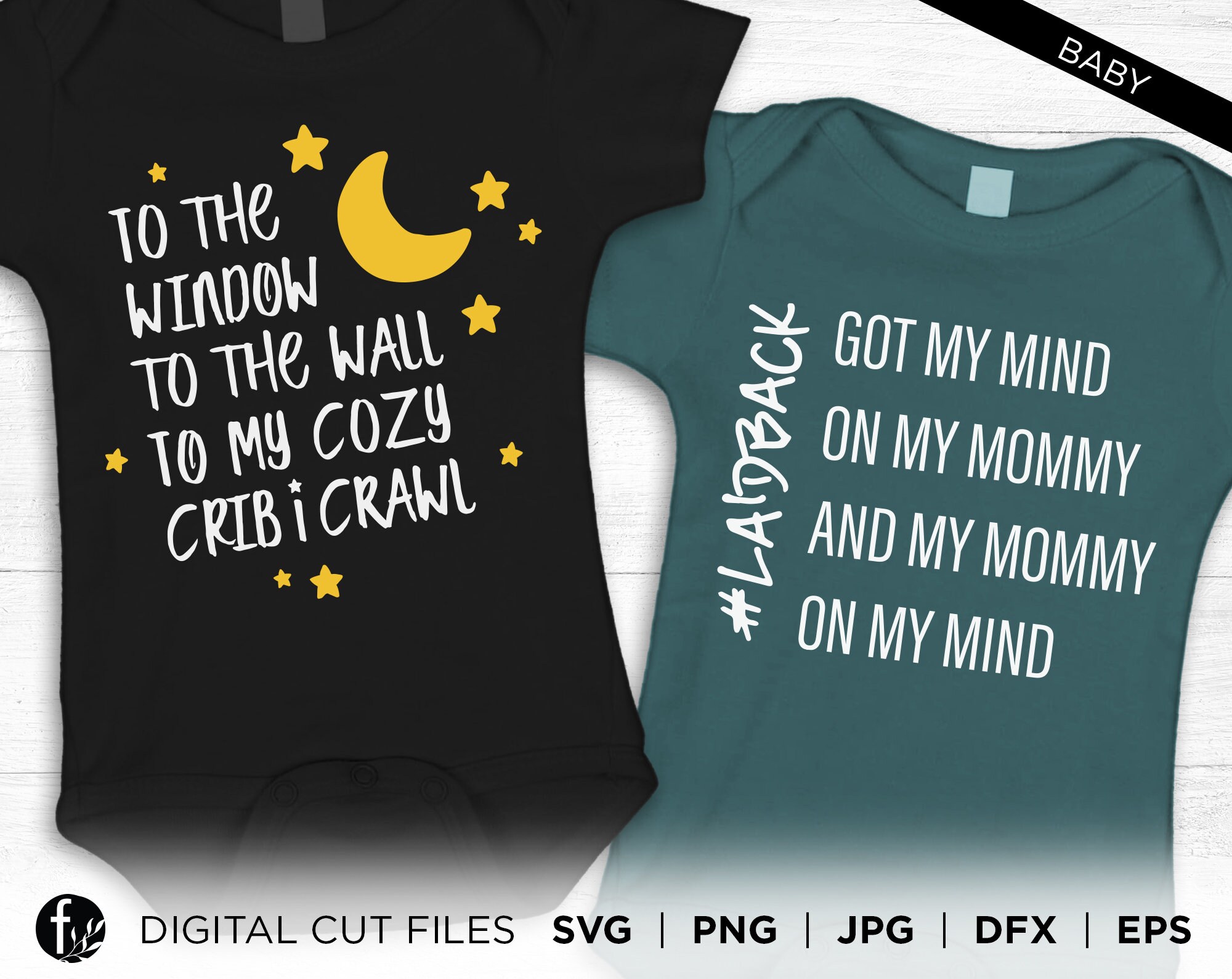 Bundle: Rap Lyric Baby Instant Download SVG / Window to the | Etsy