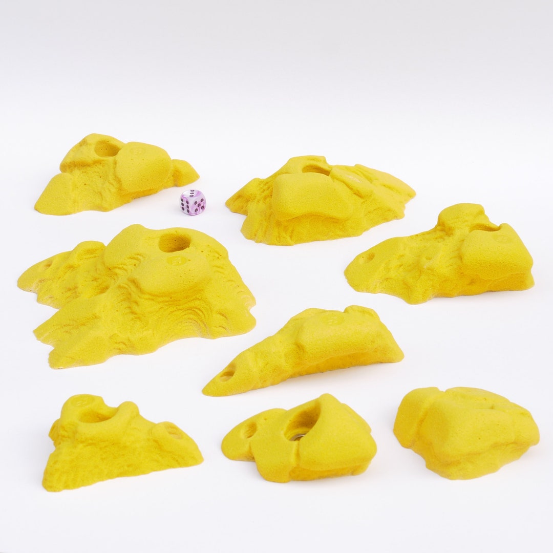 Climbing Holds Set 8 Pieces Large - Etsy