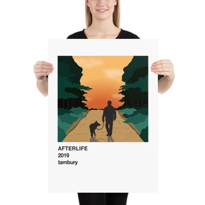 Afterlife TV Show Art Print Poster 3 Print Sizes Available A4 A3 A2 - Etsy
