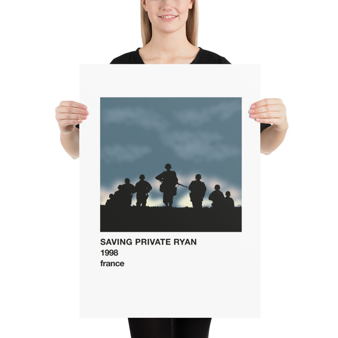 Saving Private Ryan Movie Art Print Poster - 3 Print Sizes Available ...