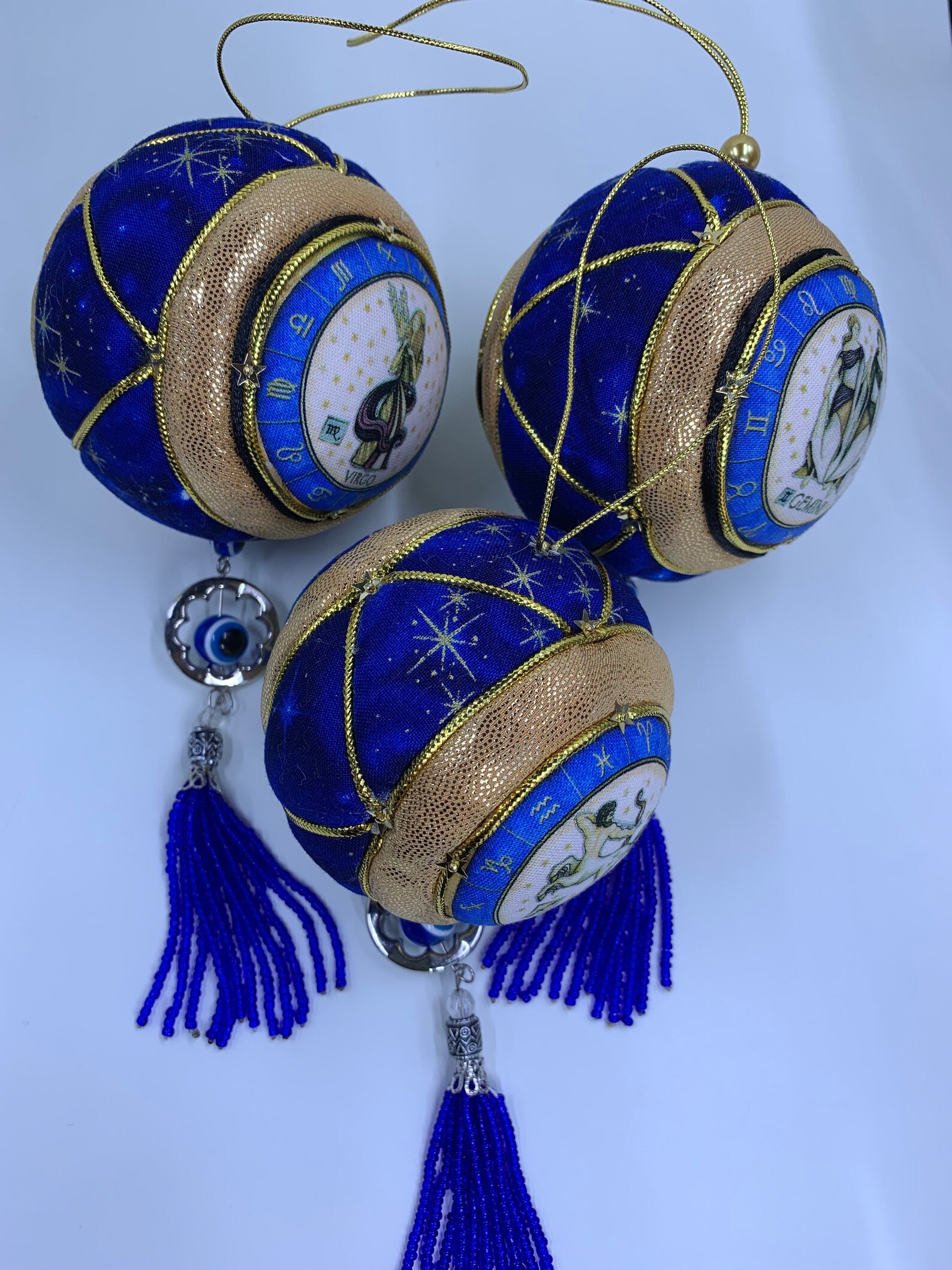 Zodiac Signs Ornament, Christmas, Holiday Decoration, Birthday ...