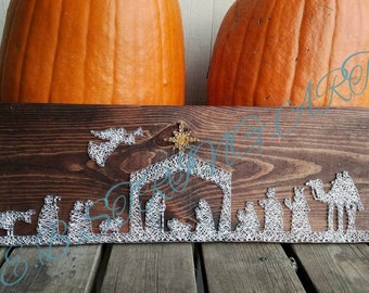 Nativity String Art | Etsy