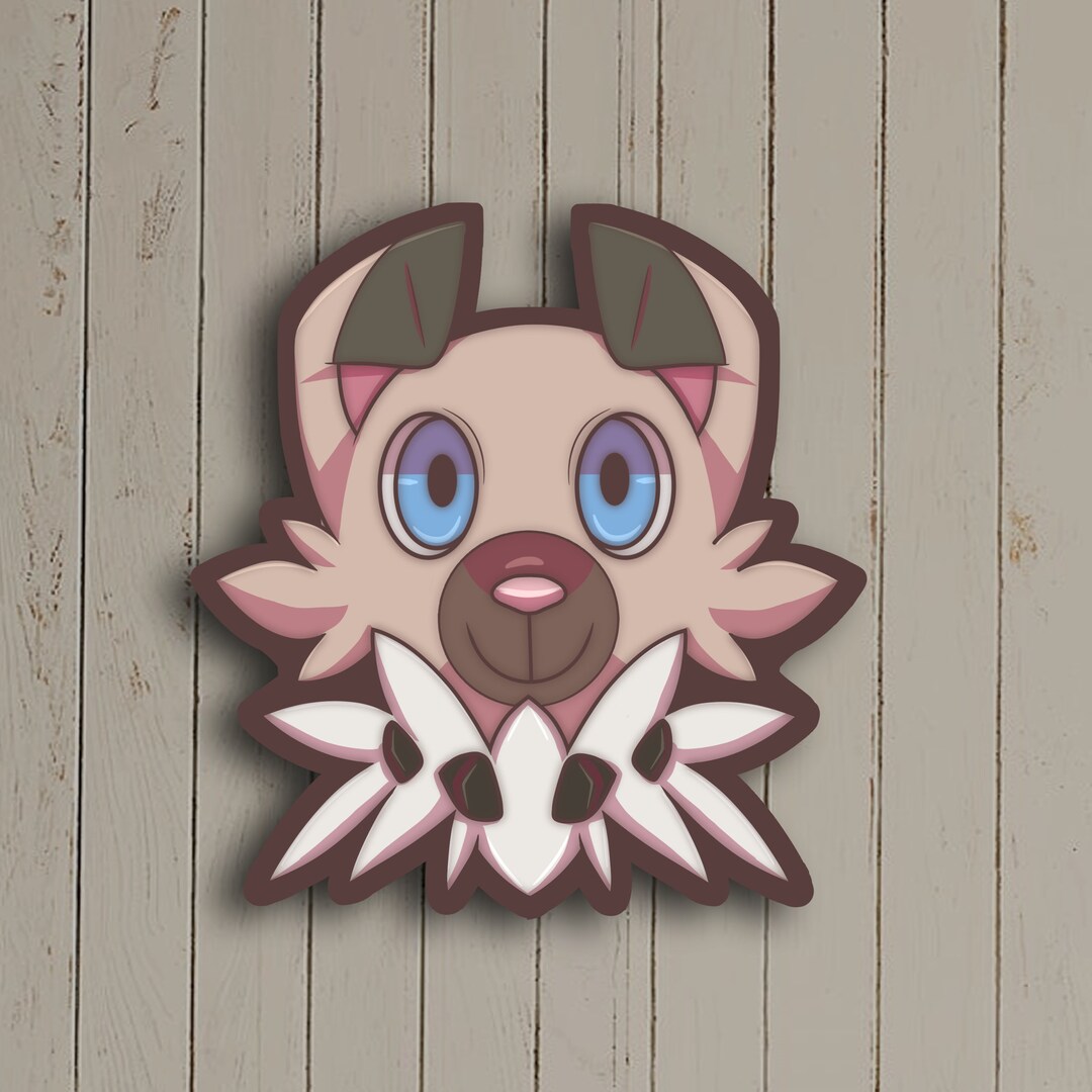 Rockruff Sticker - Etsy