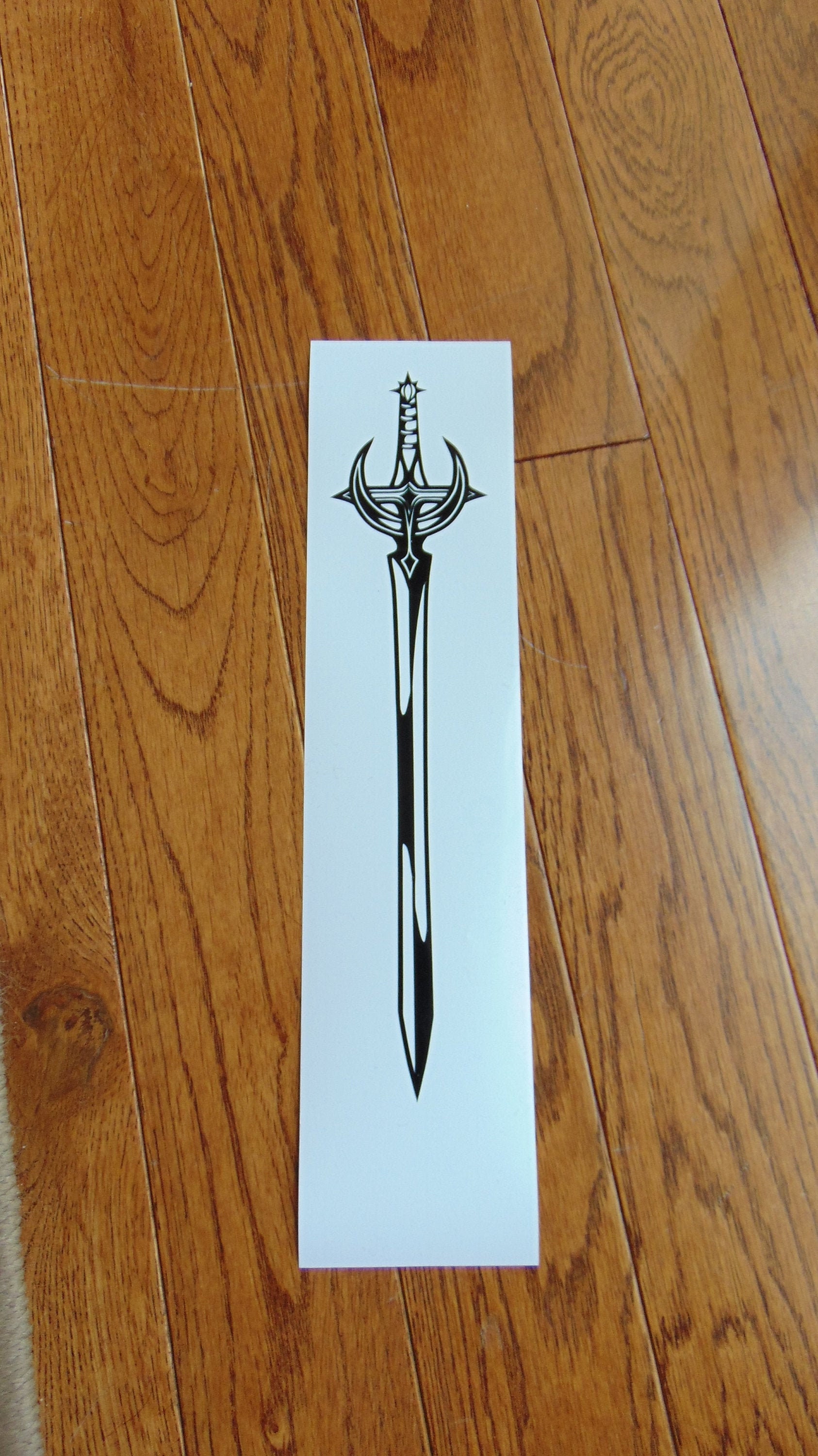 Original Art Sword Decal - Etsy