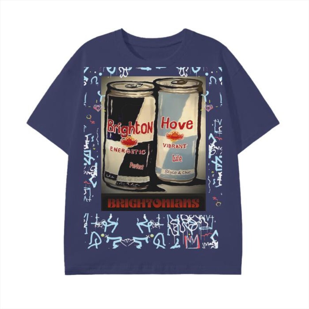 Brighton and Hove Humour Red Bull Parody Brighton Life Unisex Classic T ...