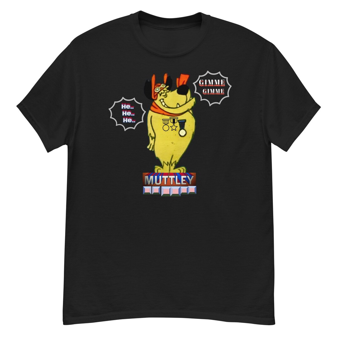 Mutley Wacky Racers T-shirt Classic Fit - Etsy