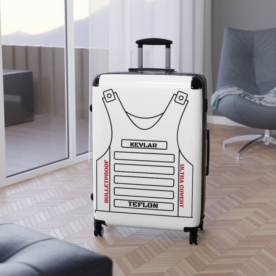 Cabin Suitcase teflon bulletproof vest print sold by Ibtissam Bennani ...