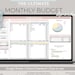 The ULTIMATE Monthly Budget Planner, Monthly Budget Spreadsheet, Google ...