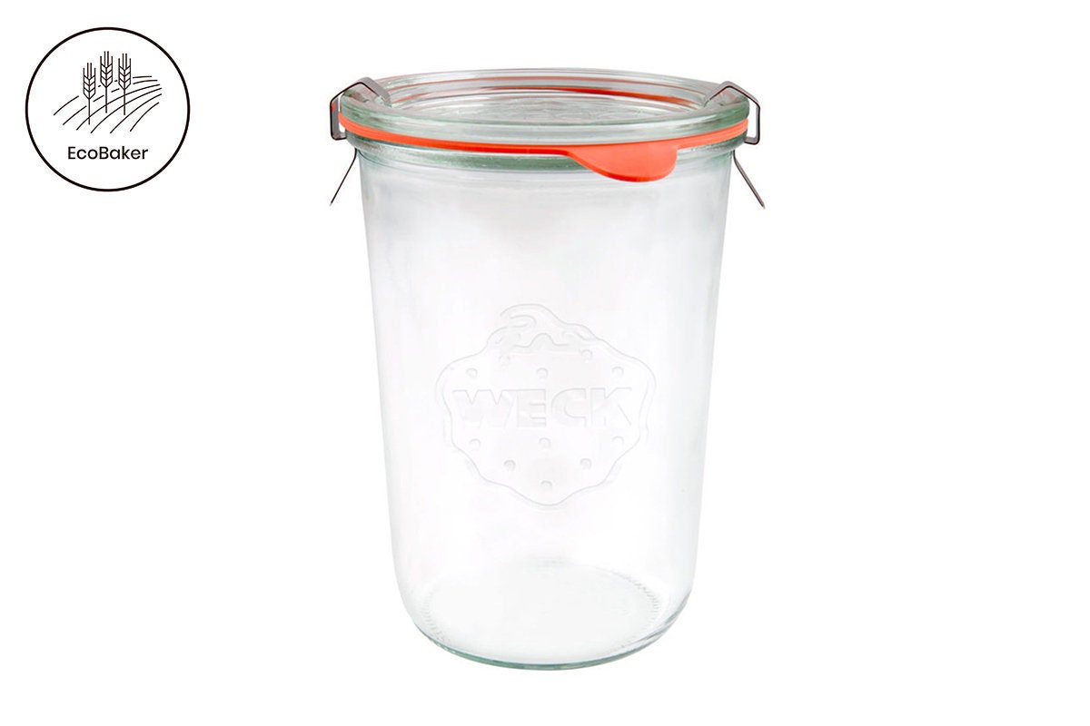 WECK 743 850ml Wide Mouthed Storage Jar Including Glass Lid | Etsy