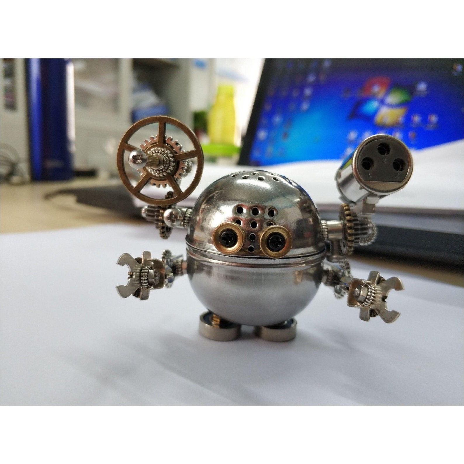 Minions Robot Statue Steampunk Mechanical Statue Steampunk | Etsy Canada