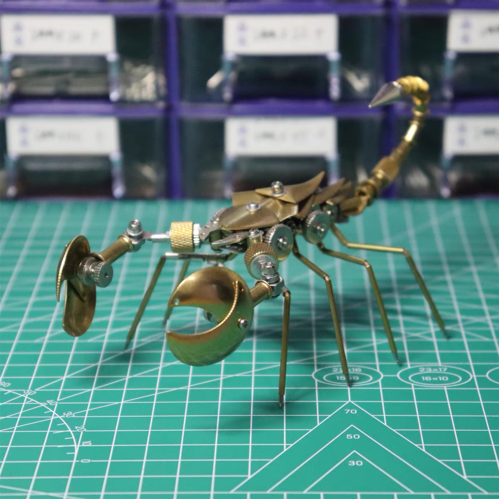 Venomous Scorpion Decoration Steampunk Scorpion Statue Christmas ...