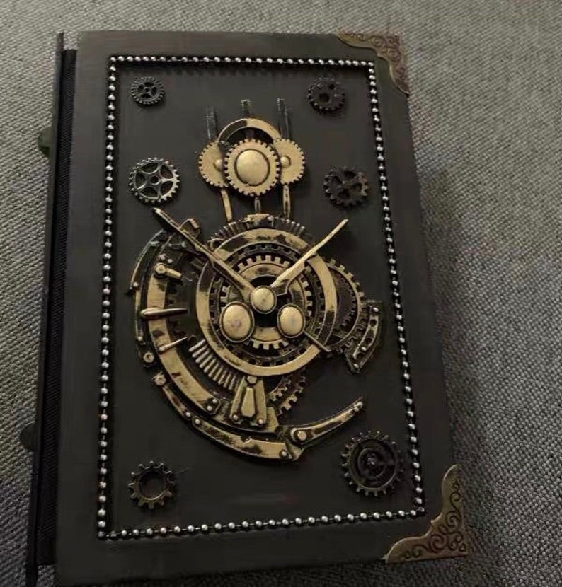 Steampunk Journal Steampunk Notebook Steampunk Leather - Etsy
