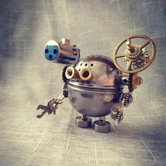 Minions Robot Statue Steampunk Mechanical Statue Steampunk - Etsy UK
