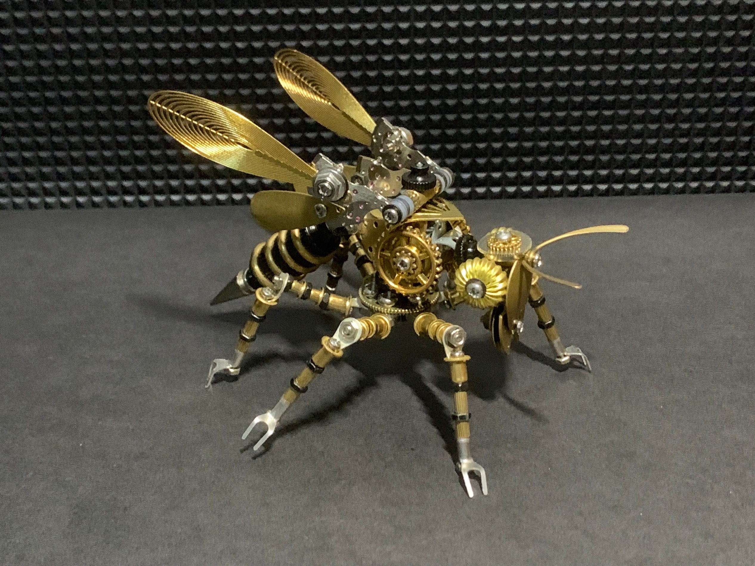 Steampunk Glow Bee Mechanical Bee Steampunk Art Art - Etsy UK