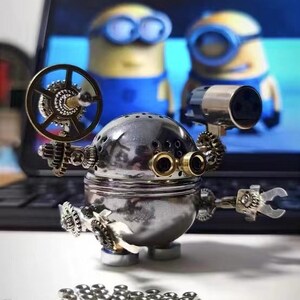 Minions Robot Statue Steampunk Mechanical Statue Steampunk - Etsy Canada