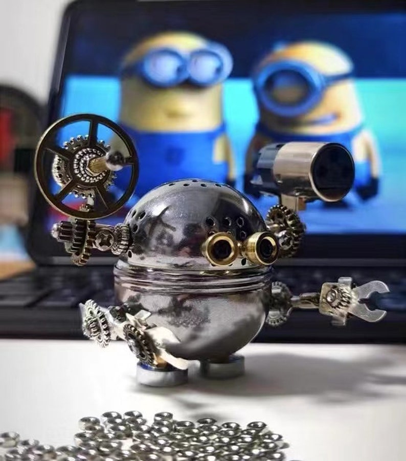Minions Robot Statue Steampunk Mechanical Statue Steampunk - Etsy UK