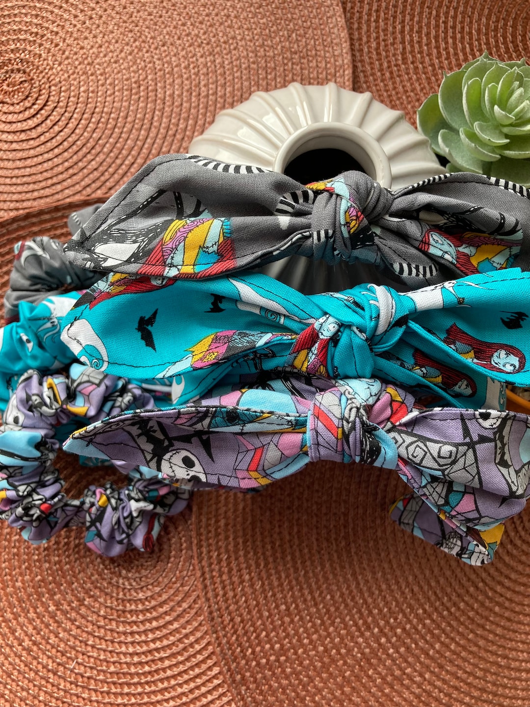 Handmade the Nightmare Before Christmas Hair Accessories: - Etsy