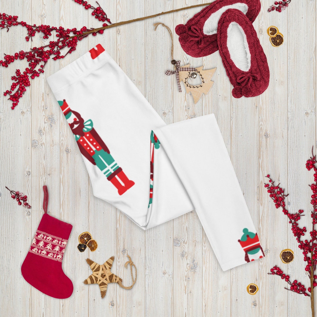 Christmas Nutcracker Soldier Women's Leggings, Yoga Leggings, Workout Leggings, Yoga Pants ...