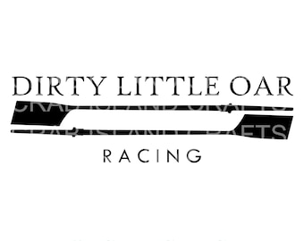 Row Crossed Oar Digital Download SVG PNG JPEG for Cricuit, Silhouette ...